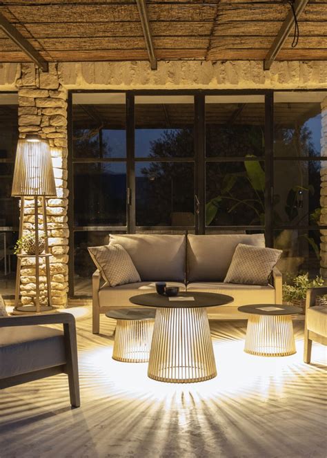 Halo Lighted Coffee Table Space Lighting