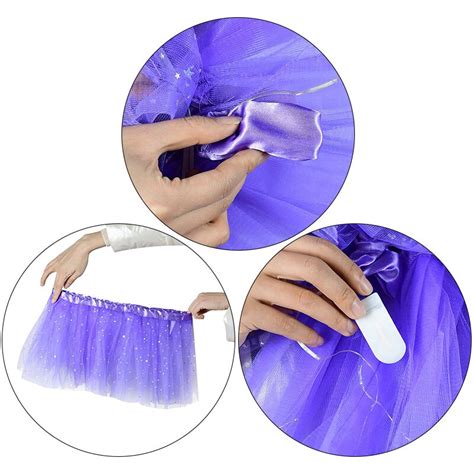 Girl Led Mini Skirt Light Up Tutu Glowing Skirt Gl Vicedeal