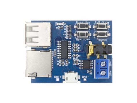 TENSTAR ROBOT TF Card U Disk MP Format Decoder Board Module Amplifier Decoding Audio Player