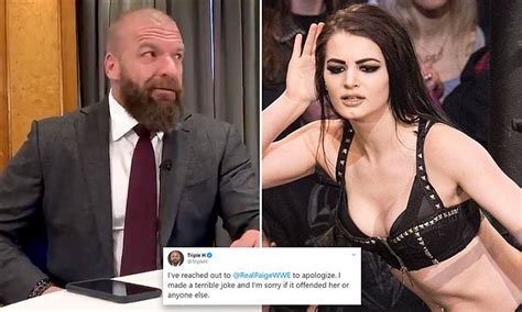 Wwe Boss Apologizes For Making Terrible Sex Joke About Wrestling Star