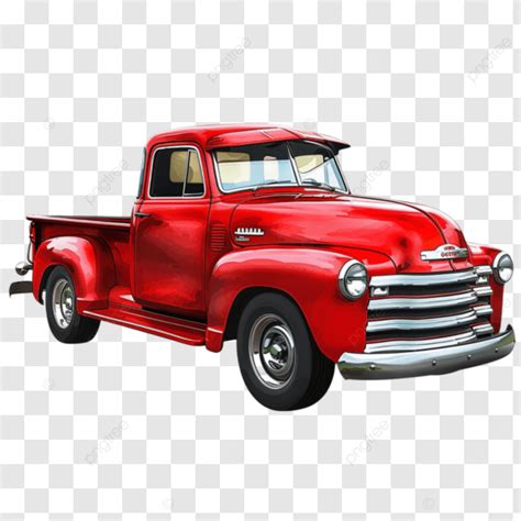 레트로 레드 클래식 미국 자동차 복고풍 빨간색 자동차 Png 일러스트 및 이미지 에 대한 무료 다운로드 Pngtree