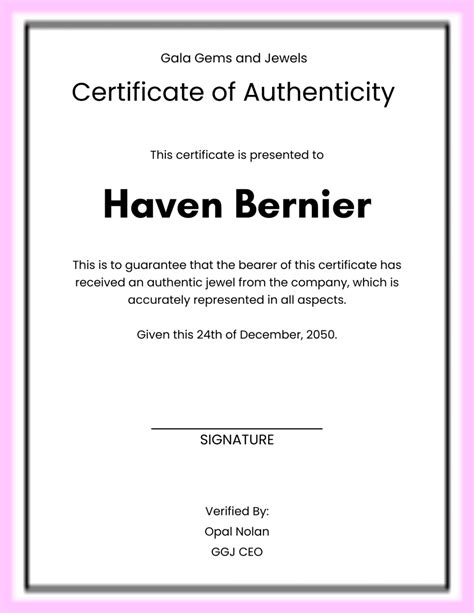 Free Editable Waterproofing Warranty Certificate Template Doc Sample