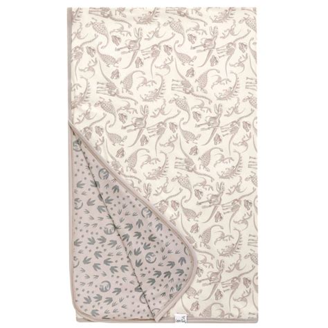 Jurassic Park Fossils 3 Layer Stretchy Jumbo Quilt