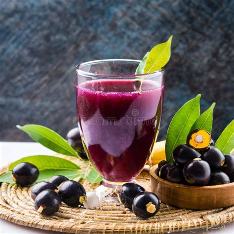 Juice Jamun Juice Stock Illustration Illustration Of Glass 302980586