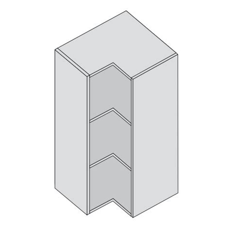 Kitchen Carcass Cubed Custom Made Wall L Corner 900mm Custom Made Wall Cabinets