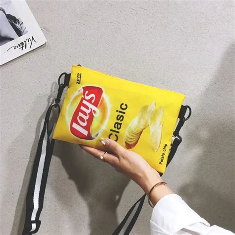 Lays Chips Fashion Shoulder Bag For Women On Luulla