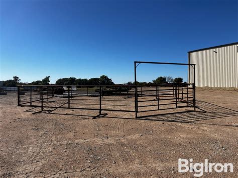 Linn Post And Pipe Freestanding Corral W12 Bow Gate Agriculture Bigiron