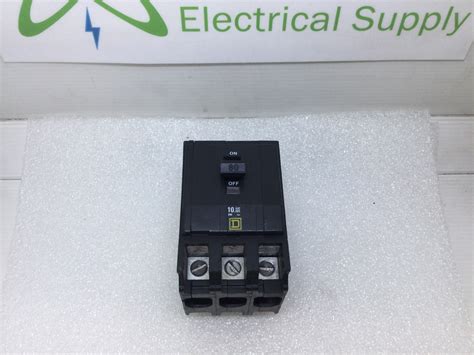 Square D Qo380 80 Amp 3 Pole 240v 10ka Plug In Circuit Breaker