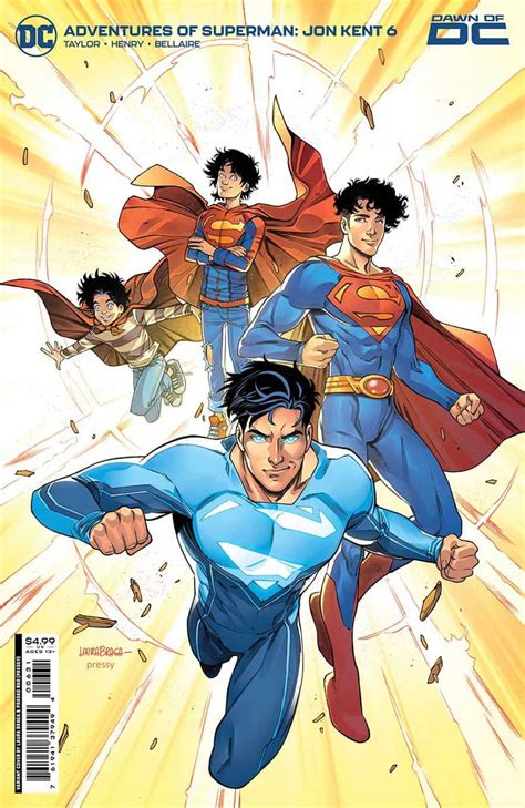 Dc Comics And Adventures Of Superman Jon Kent 6 Spoilers And Review