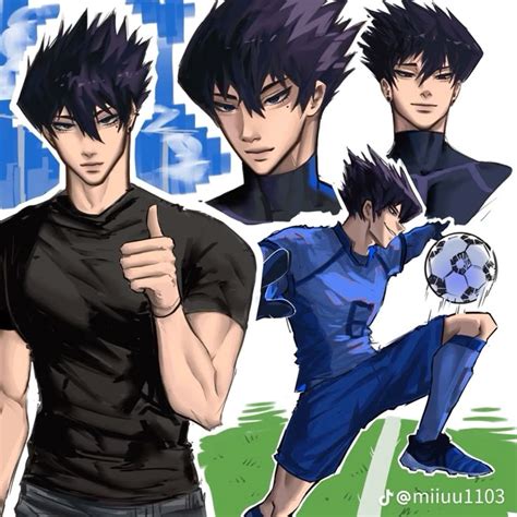 Tabito Karasu Blue Lock In 2025 Anime Guys Handsome Anime Guys Blue Anime