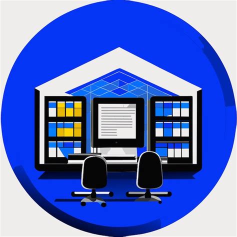 Premium Vector Learning Centre Vector Illustration