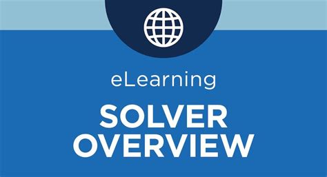 This Weeks Afternoon Academy Class Introduces Solvers Process Manager And Gives An Overview Of