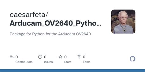 GitHub Caesarfeta Arducam OV Python Package Raspberry Pi Pico Package For Python For The