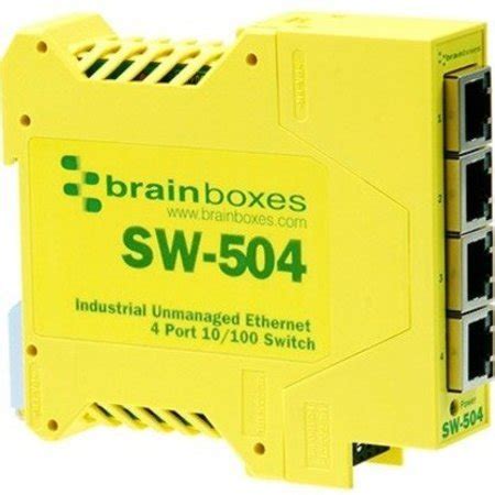 Brainboxes Ltd Industrial Ethernet Port Switch SW X M Zoro