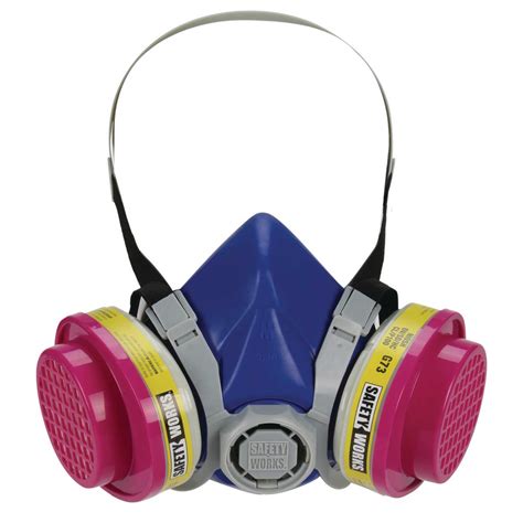 Safety Works Ov Ag P100 Multi Purpose Respirator Carr Hardware