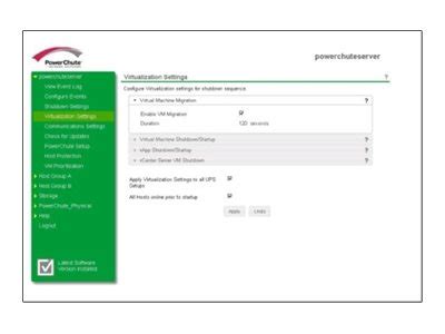PowerChute Network Shutdown Overview Specs Details SHI