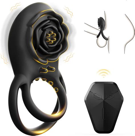 Remote Control Cock Penis Ring Vibrator With 8 Vibration Modes Xtoysclub