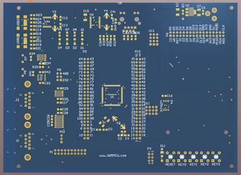 【p530】stm32f103vet6原理图和pcb图 电子电路 索炜达电子