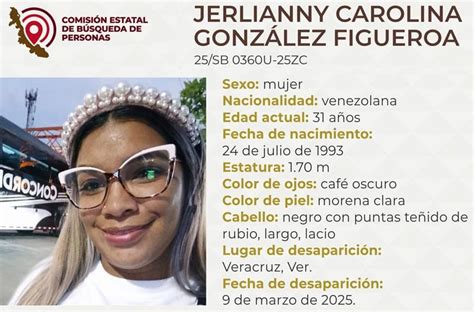 ¡desaparece Joven Venezolana En Veracruz