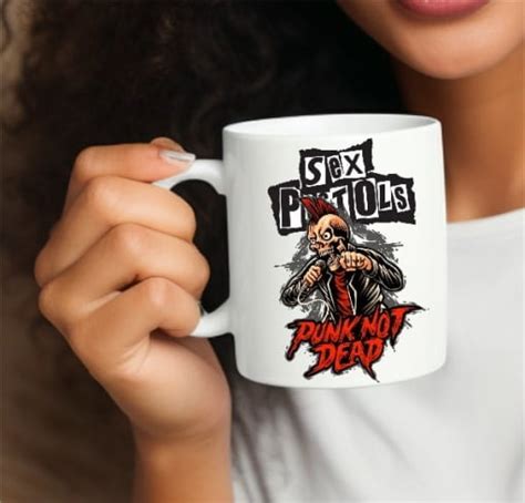 Cana Cadou Personalizata Cu Formatia Sex Pistols Punk Not Dead