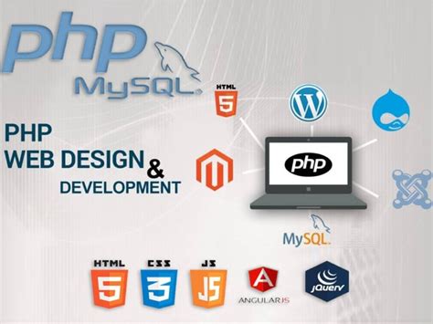 Web Design Frontend In Html Css And Bootstrap And Backend In Php