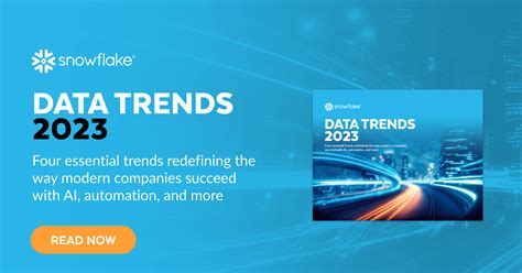 data trends report 2023 snowflake