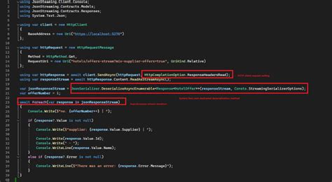 asynchronous data streaming with json and javascript