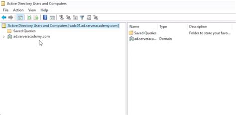 How To Create Active Directory User Accounts Server Academy