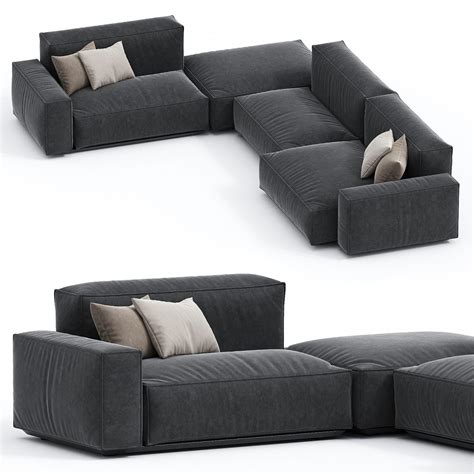 Marechiaro System Sofa 3d Model For Corona