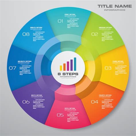 Premium Vector Cycle Chart Infographics Elements