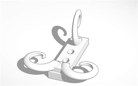 3d Design Tasnias Hook Tinkercad