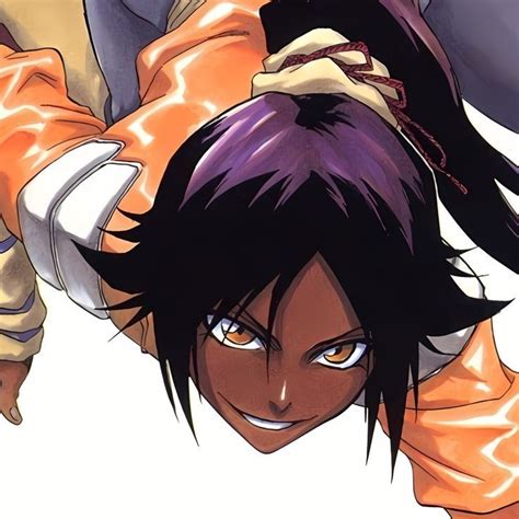 𝐘𝐨𝐫𝐮𝐢𝐜𝐡𝐢 𝐒𝐡𝐢𝐡𝐨𝐢𝐧 𝐈𝐜𝐨𝐧 Yoruichi Shihouin Mangá Bleach Naruto Mangá