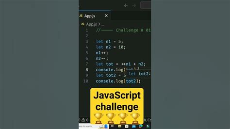javascript challenge 1 interview javascript shortsvideo shorts