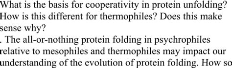 Solved What Is The Basis For Cooperativity In Protein