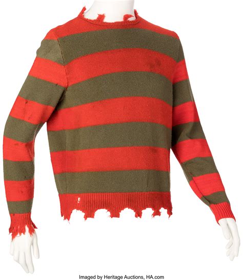 Bid Now Robert Englund Freddy Krueger Signature Sweater From A