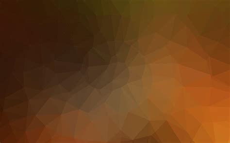 Dark Orange Vector Shining Triangular Template 6889003 Vector Art At