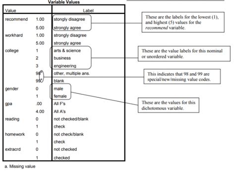 Data Coding Entry And Checking In Spss Problem 23 Display Your