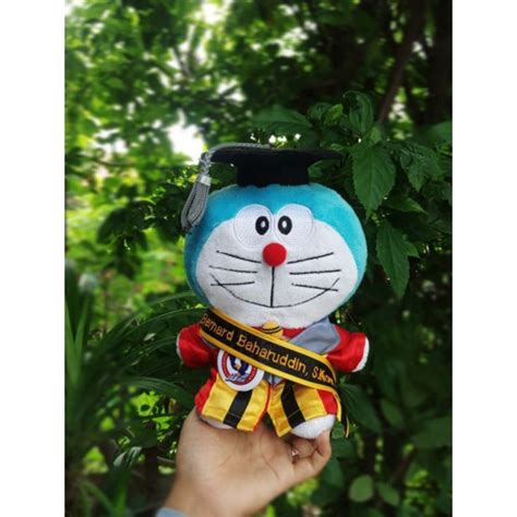Jual Small Doraemon Kostum Wisuda 24cm Shopee Indonesia