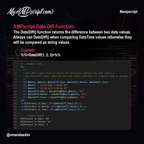 Ampscript Datetime Functions Beginner Level My Ampscript