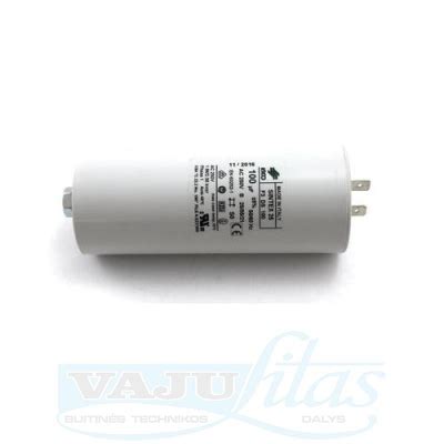 100MF Kondensatorius 100 uF/450V+GRD