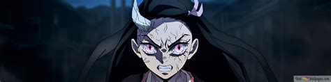 Demon Slayer Kimetsu No Yaiba Nezuko Kamado Very Angry 4k Wallpaper