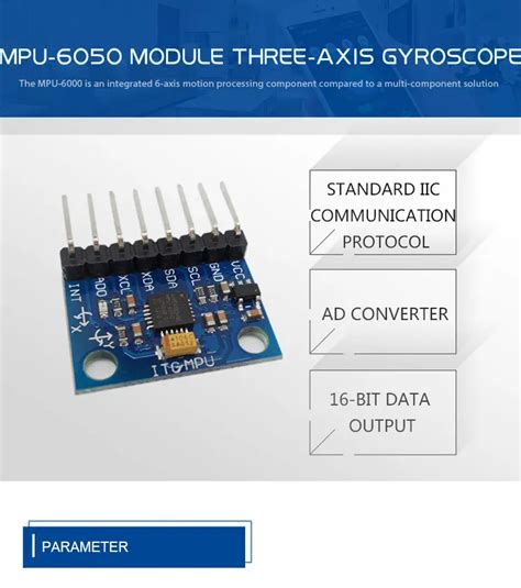 저렴한 가격 6050 Mpu 자이로 스코프 센서 모듈 가속도계 3 축 Buy Mpu 6050accelerometer