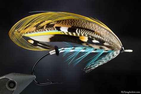 Greenwell Classic Salmon Fly According To Te Pryce Tannatts Pattern