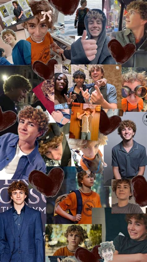 Walker Scobell Wallpaper💕 Percy Jackson Wallpaper Percy Jackson