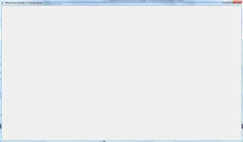 Game Development With Win32 And Directx 11 Part 01 The Basic