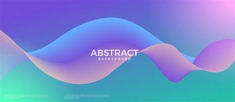Premium Vector Abstract Dynamic Flow Fluid Wavy Background Design