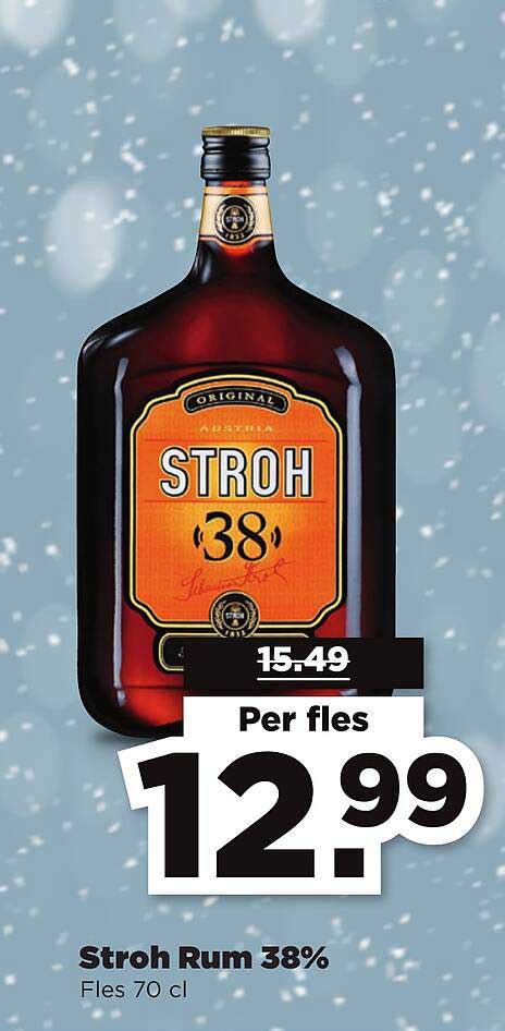 Stroh Rum 38 Aanbieding Bij Plus 1foldersnl
