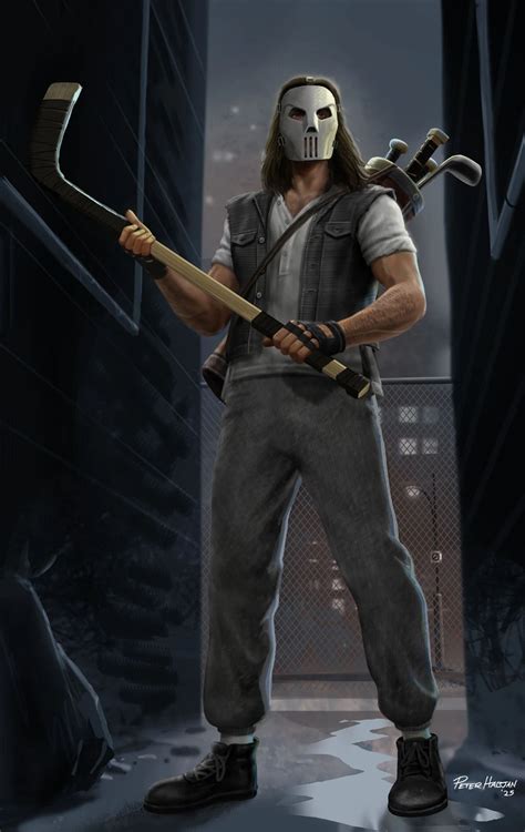 Artstation Casey Jones Tmnt 1990