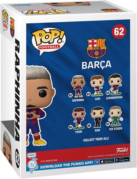 Funko Pop Fútbol Barcelona Raphinha Yaxa Colombia