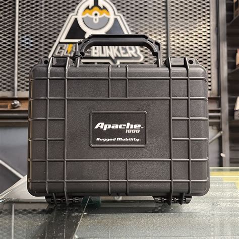 Apache 1800 Waterproof Utility Case Glass Bunker